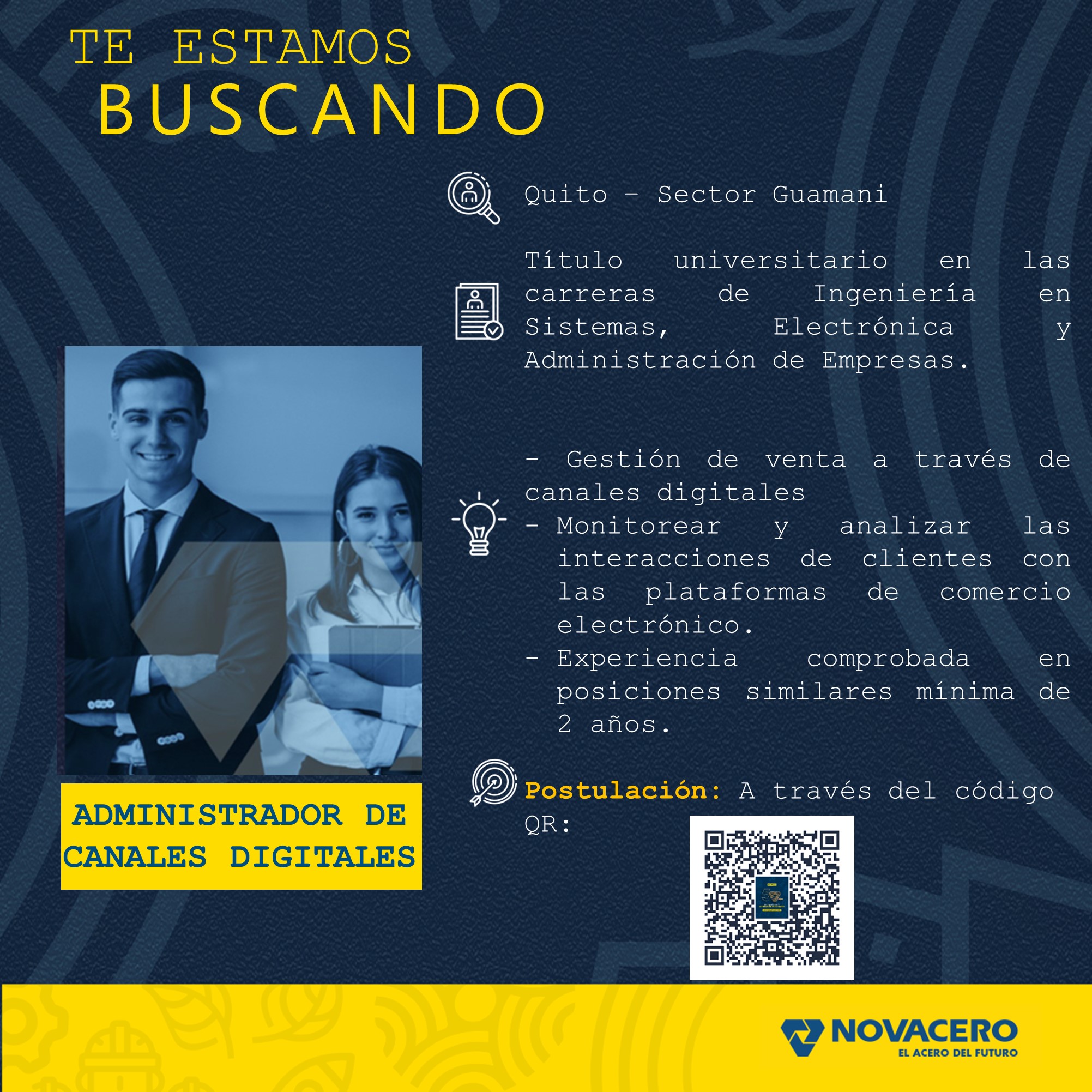 ¡Oportunidades de Empleo en Novacero!