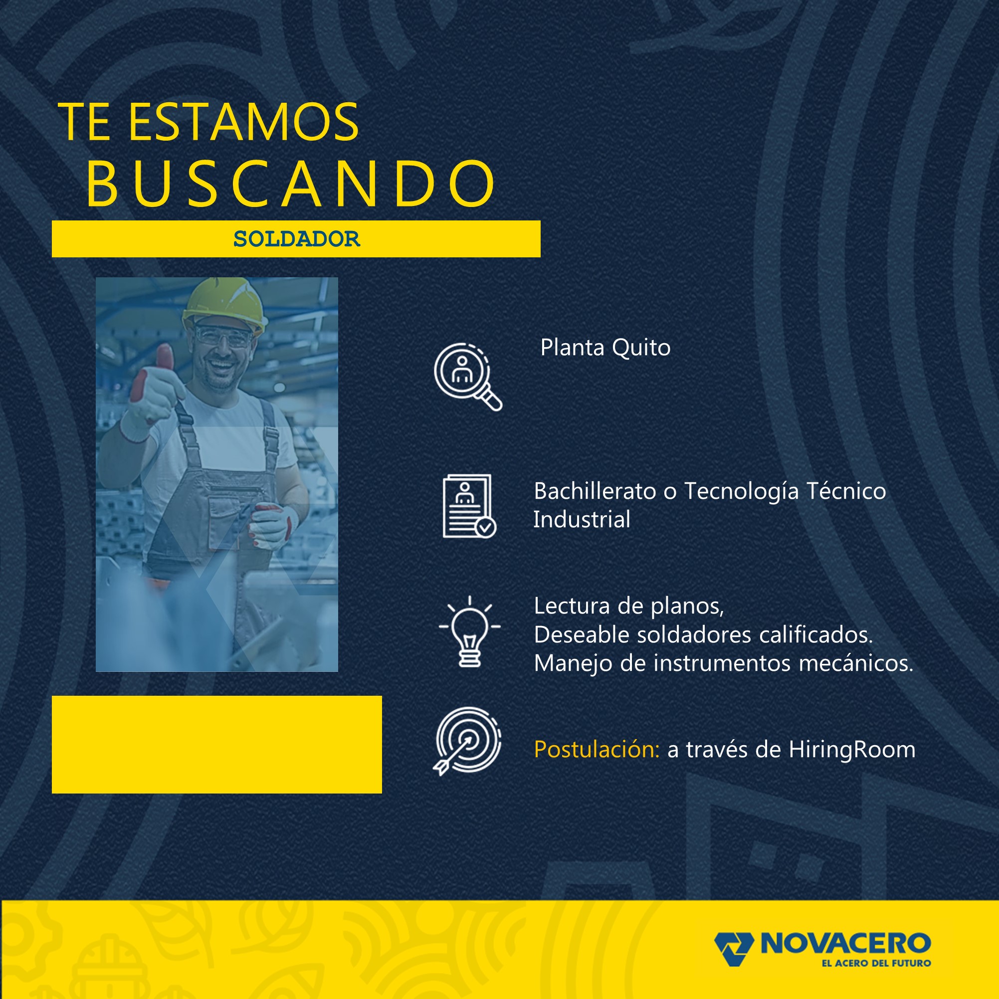 ¡Oportunidades de Empleo en Novacero!